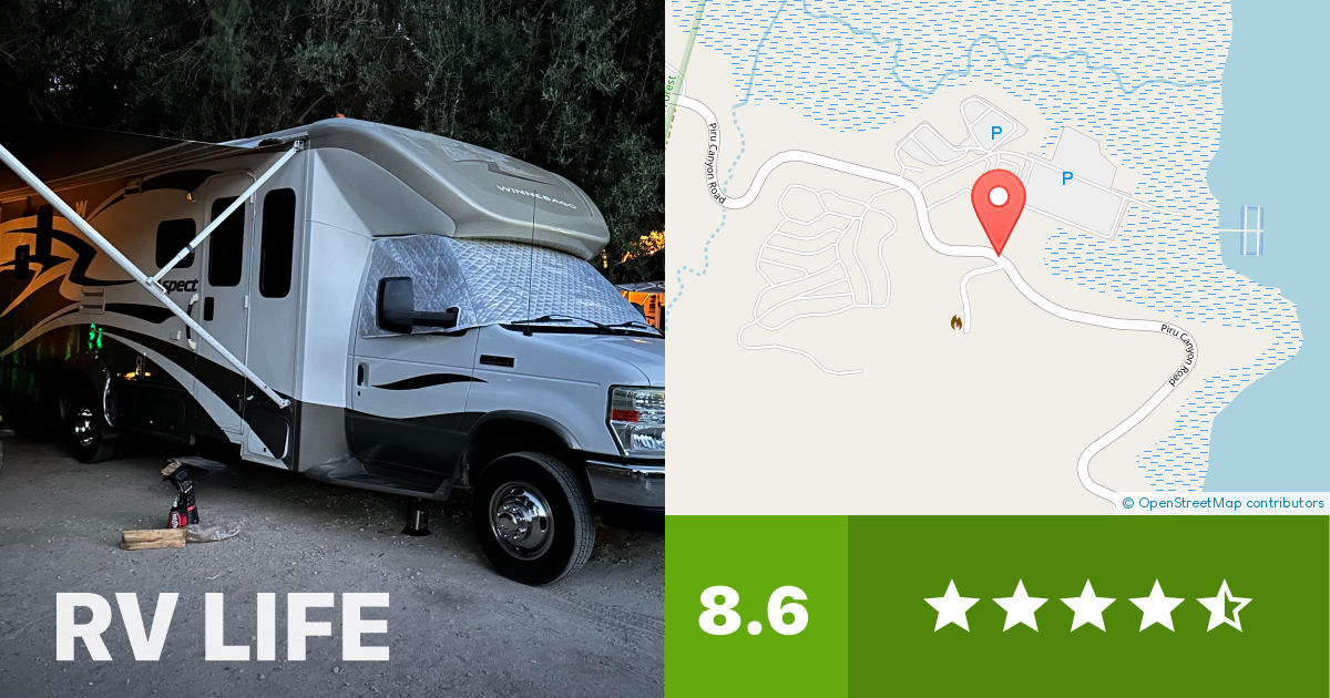 Lake Piru Recreation Area - Piru, California - RV LIFE Campground Reviews