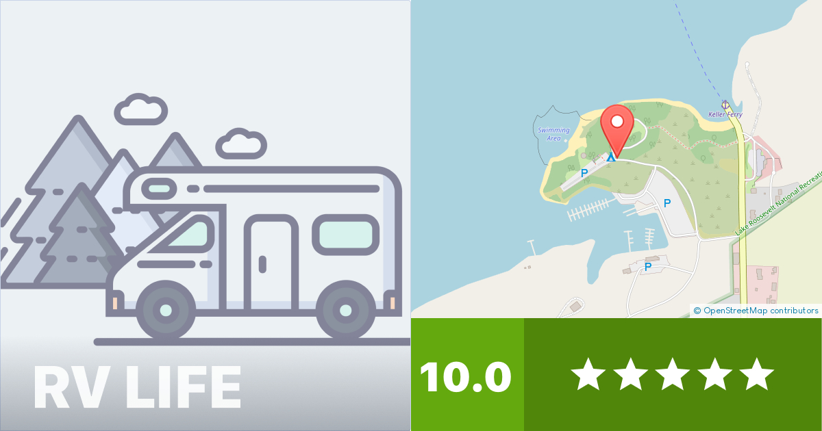 Keller Ferry Campground - Wilbur, Washington - RV LIFE Campground Reviews