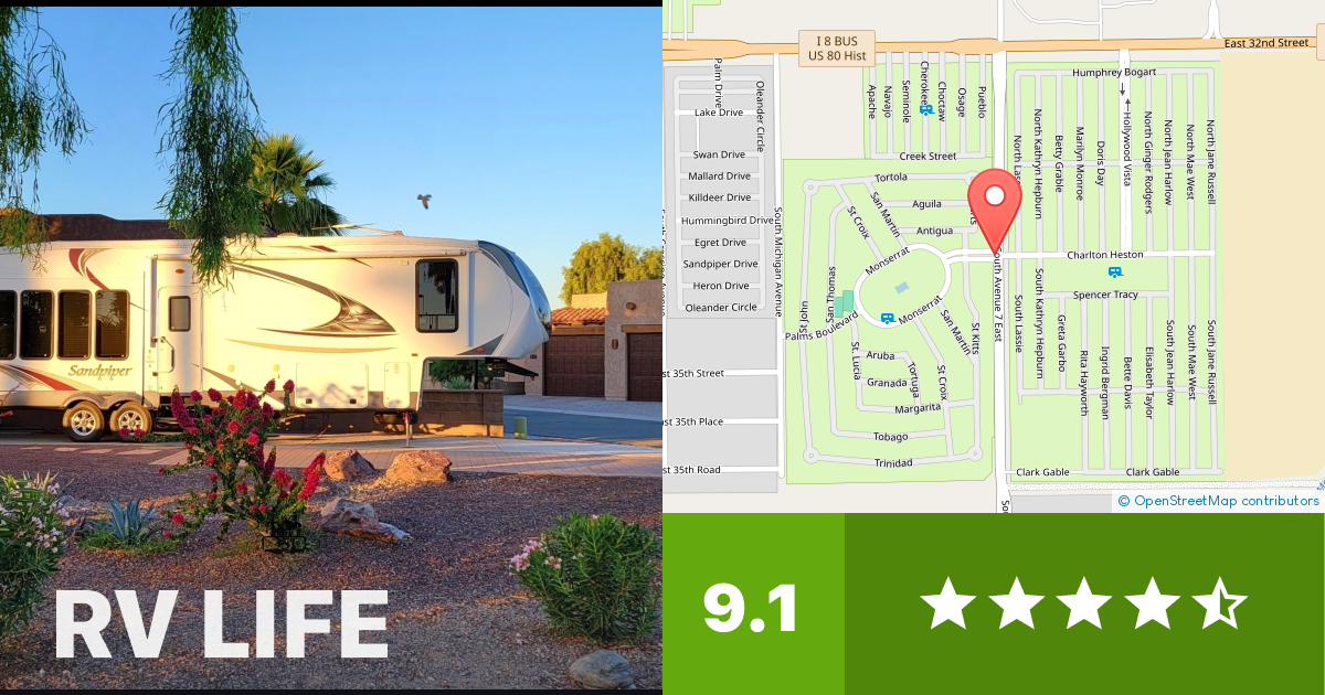 The Palms RV Resort - Yuma, Arizona - RV LIFE Campground Reviews