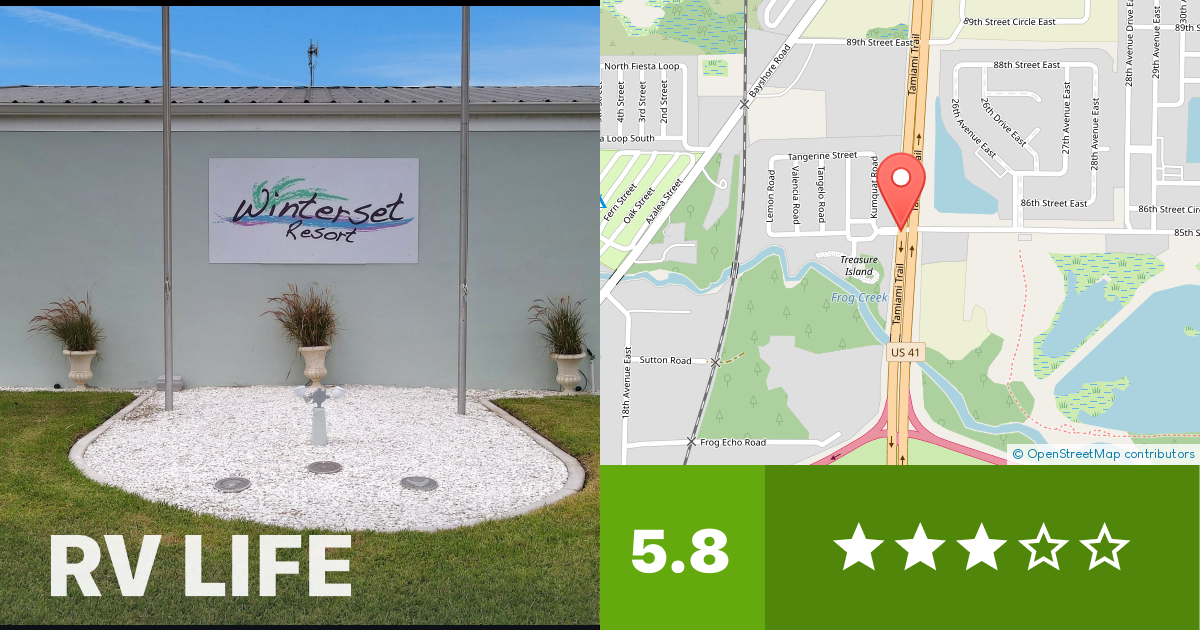 Winterset RV Resort - Palmetto, Florida - RV LIFE Campground Reviews