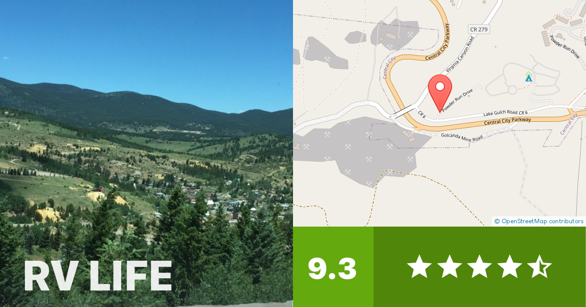 Denver West / Central City KOA Holiday - Central City, Colorado - RV ...