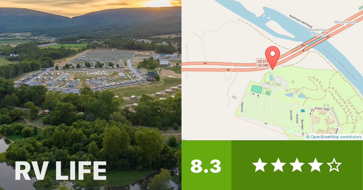 Luray RV Resort on Shenandoah River - Luray, Virginia - RV LIFE ...