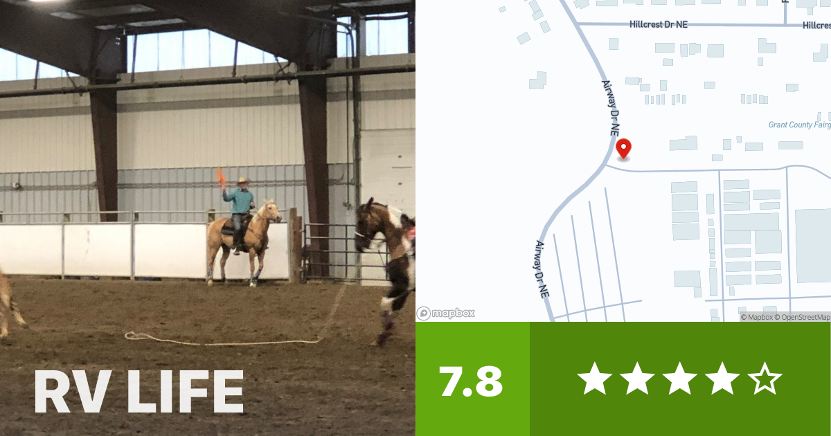 Grant County Fairgrounds - Moses Lake, Washington - RV LIFE Campground ...