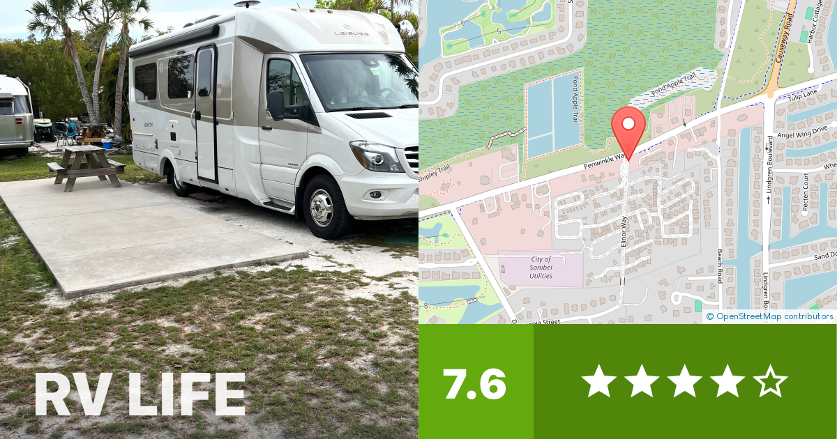 Periwinkle Park & Campground - Sanibel, Florida - RV LIFE Campground ...