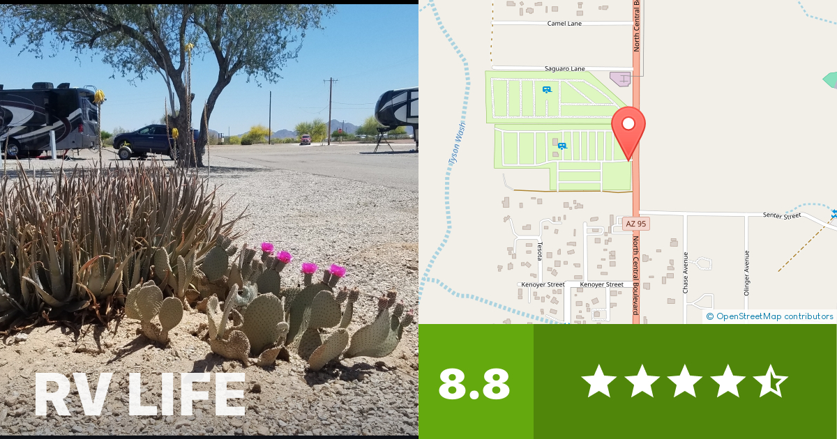 Quail Run RV Park - Quartzsite, Arizona - RV LIFE Campground Reviews