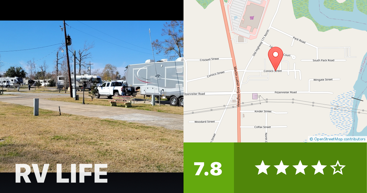 Twelve Oaks RV Park - Lake Charles, Louisiana - RV LIFE Campground Reviews
