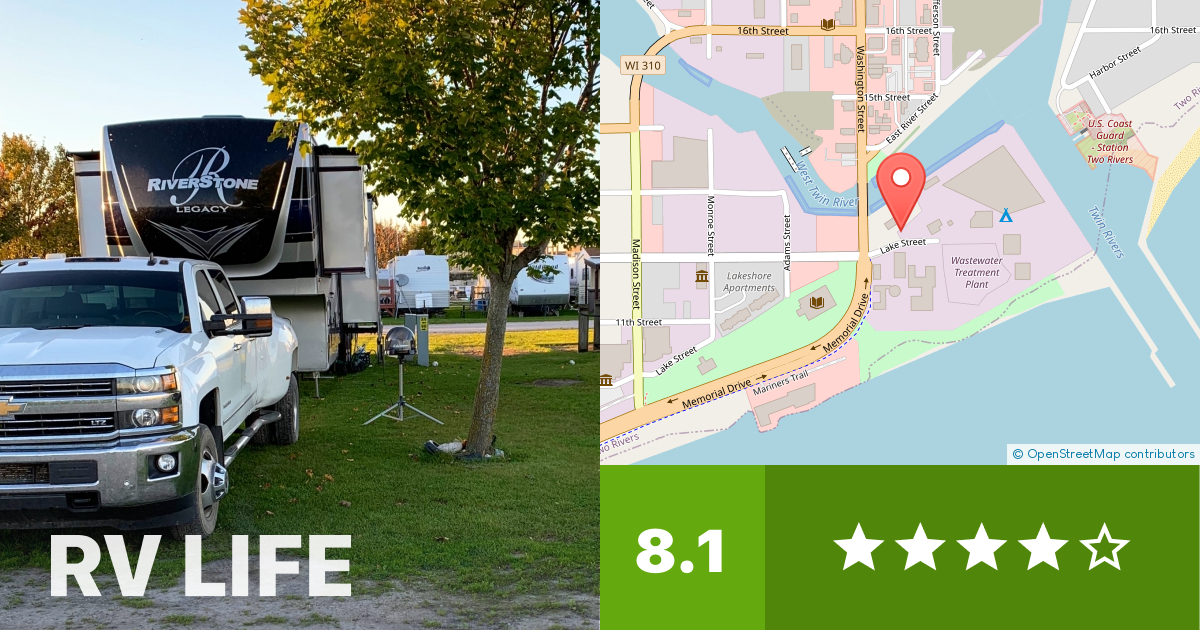 Seagull Marina and RV campground - Two Rivers, Wisconsin - RV LIFE ...