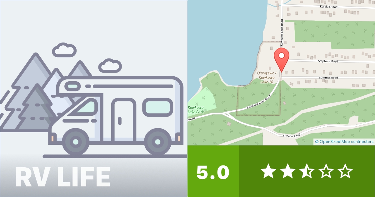 Kawkawa Lake Resort & Campground - Hope, British Columbia - RV LIFE ...