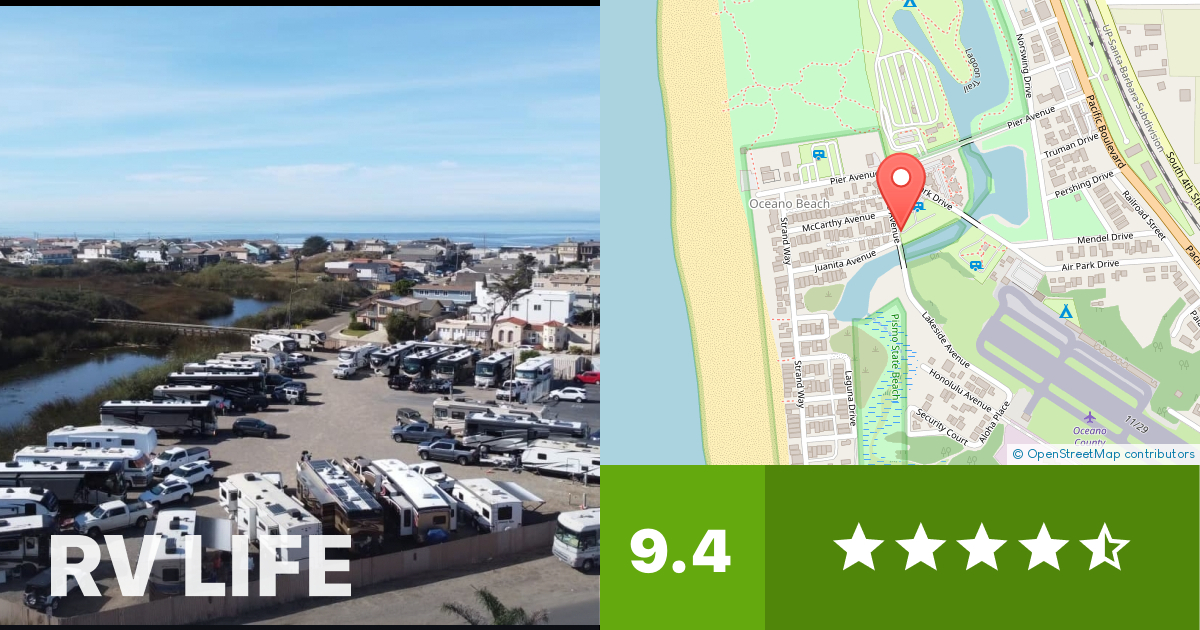 Oceano Elks Lodge #2504 - Oceano, California - RV LIFE Campground Reviews