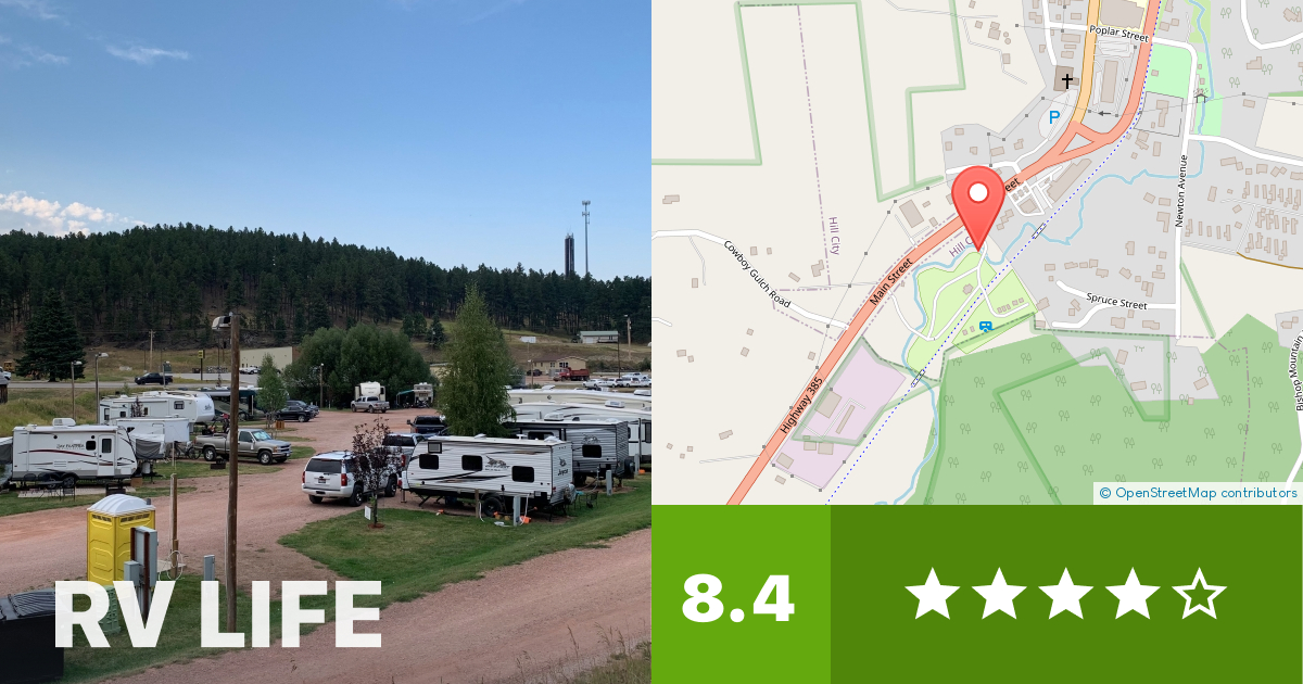 Black Hills Trailside RV Park Resort - Hill City, South Dakota - RV ...