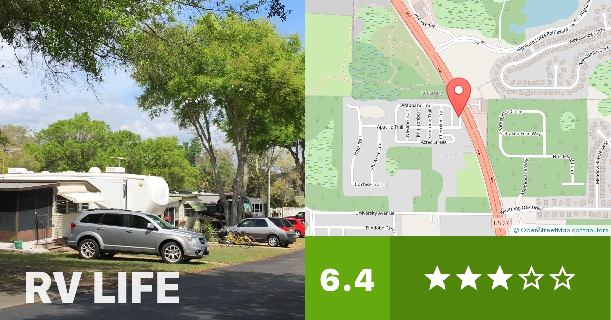 Ridgecrest RV Resort - Leesburg, Florida - RV LIFE Campground Reviews