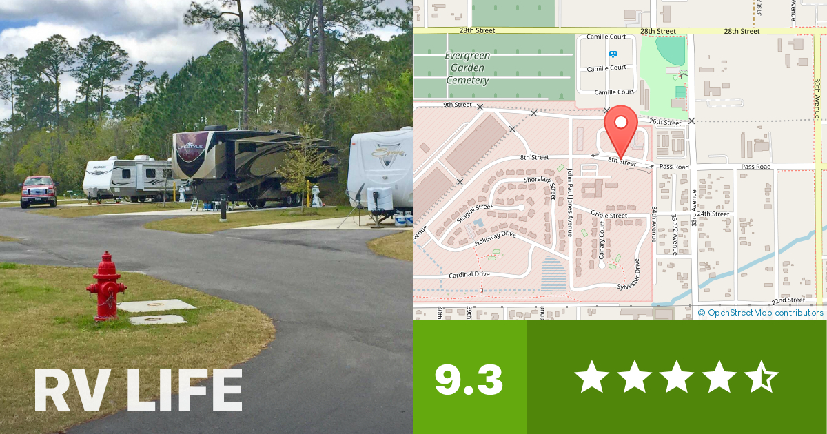 Shields RV Park - Gulfport, Mississippi - RV LIFE Campground Reviews
