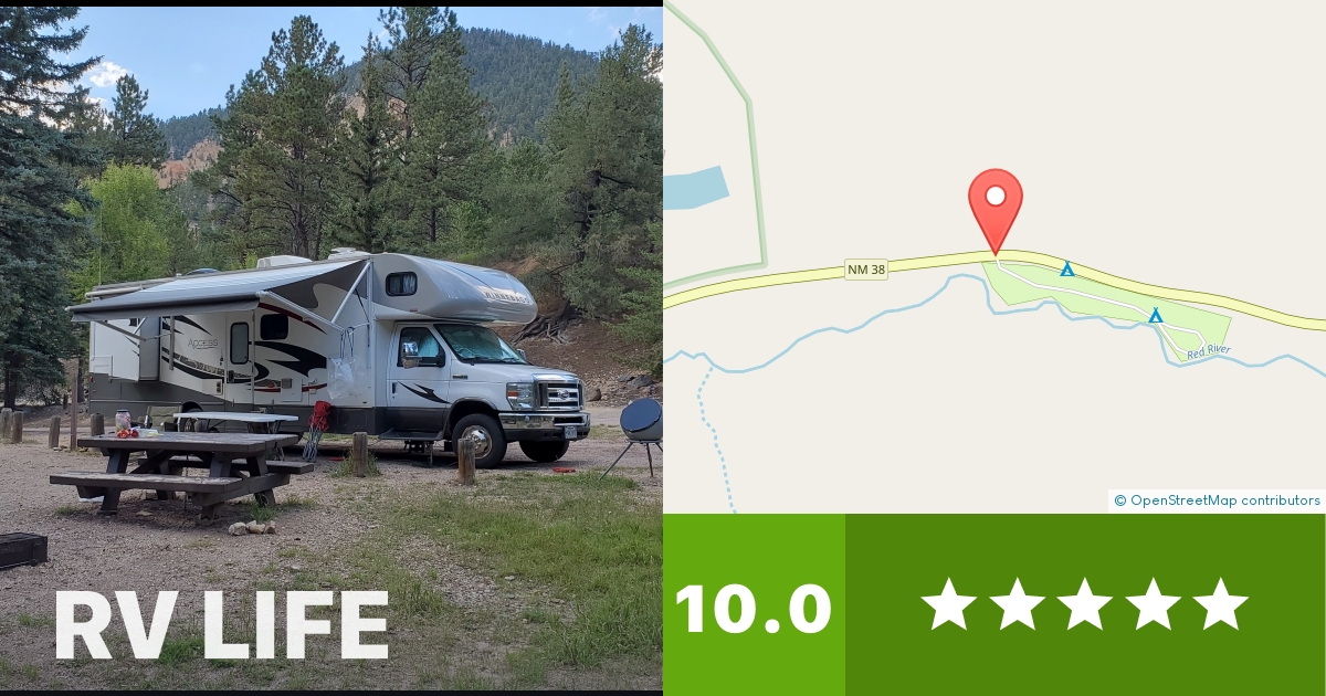 Junebug Campground - Red River, New Mexico - RV LIFE Campground Reviews