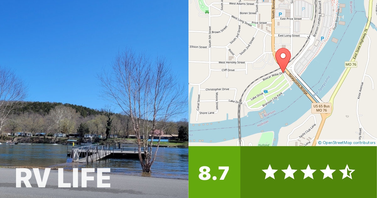 Branson Lakeside RV Park - Branson, Missouri - RV LIFE Campground Reviews