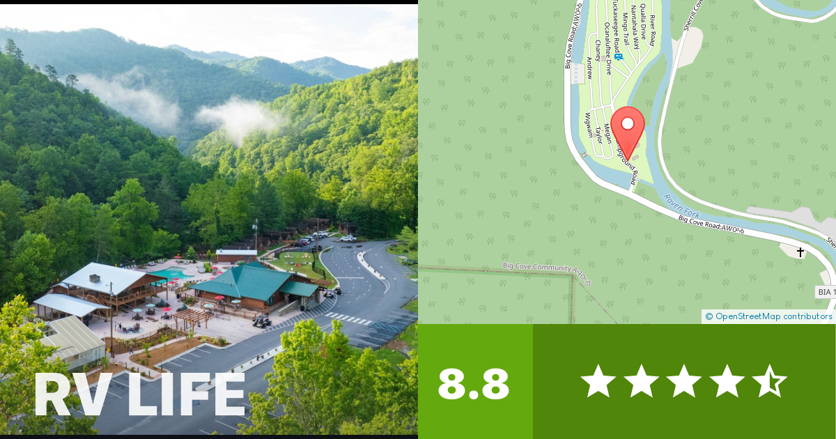 Cherokee / Great Smokies KOA Holiday - Cherokee, North Carolina - RV ...