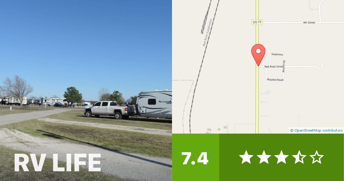 Red River Ranch RV Resort - Thackerville, Oklahoma - RV LIFE Campground ...