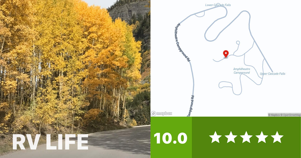 Amphitheater Campground - Ouray, Colorado - RV LIFE Campground Reviews