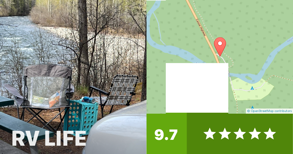 Dease Lake Lions Tanzilla River Campground - Dease Lake, British ...