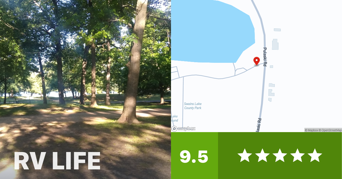 Swains Lake County Park & Campground - Concord, Michigan - RV LIFE ...