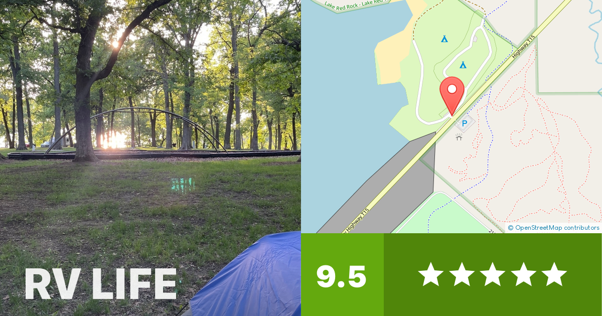 North Overlook Campground, Lake Red Rock - Pella, Iowa - RV LIFE ...