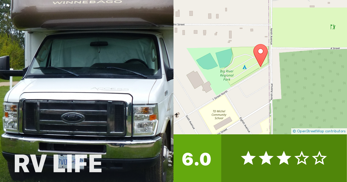 Big River Regional Park, Community Center Campground - Big River ...