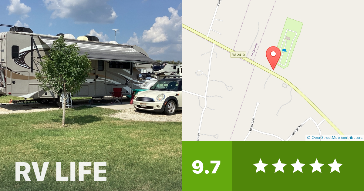 Basin RV Park - Belton, Texas - RV LIFE Campground Reviews