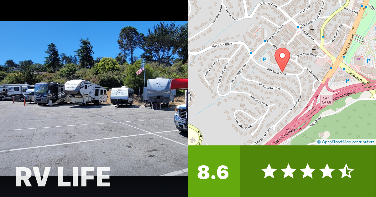 Monterey Elks Lodge #1285 - Monterey, California - RV LIFE Campground ...