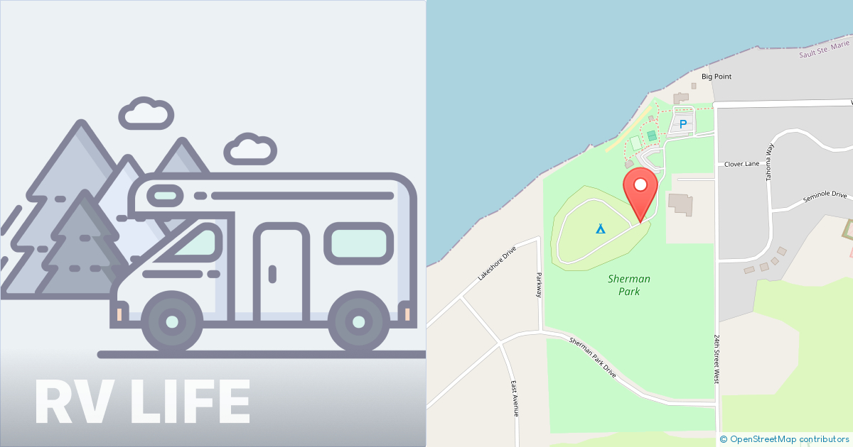 Sherman City Park Campground - Sault Sainte Marie, Michigan - RV LIFE ...