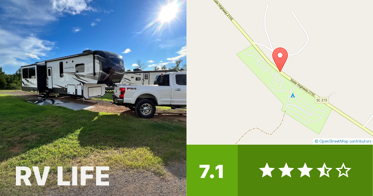 Broad River Campground - Winnsboro, South Carolina - RV LIFE Campground ...