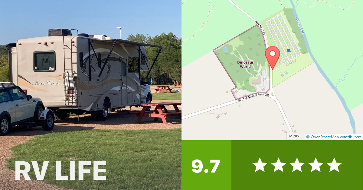 Dinosaur Valley RV Park - Glen Rose, Texas - RV LIFE Campground Reviews