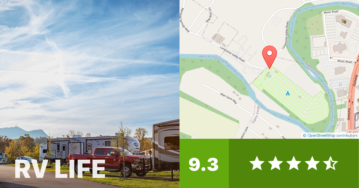 Pigeon Forge Landing RV Resort - Sevierville, Tennessee - RV LIFE ...