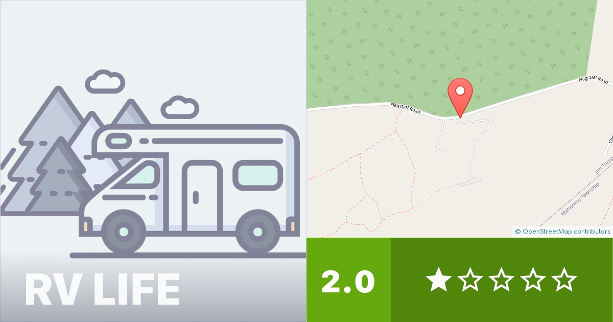 OFF Trails Campground - Jim Thorpe, Pennsylvania - RV LIFE Campground ...