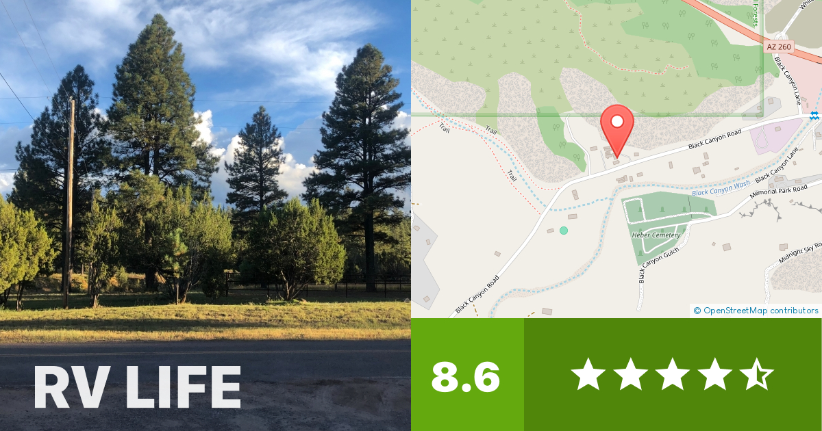 Boulders RV Park - Heber, Arizona - RV LIFE Campground Reviews