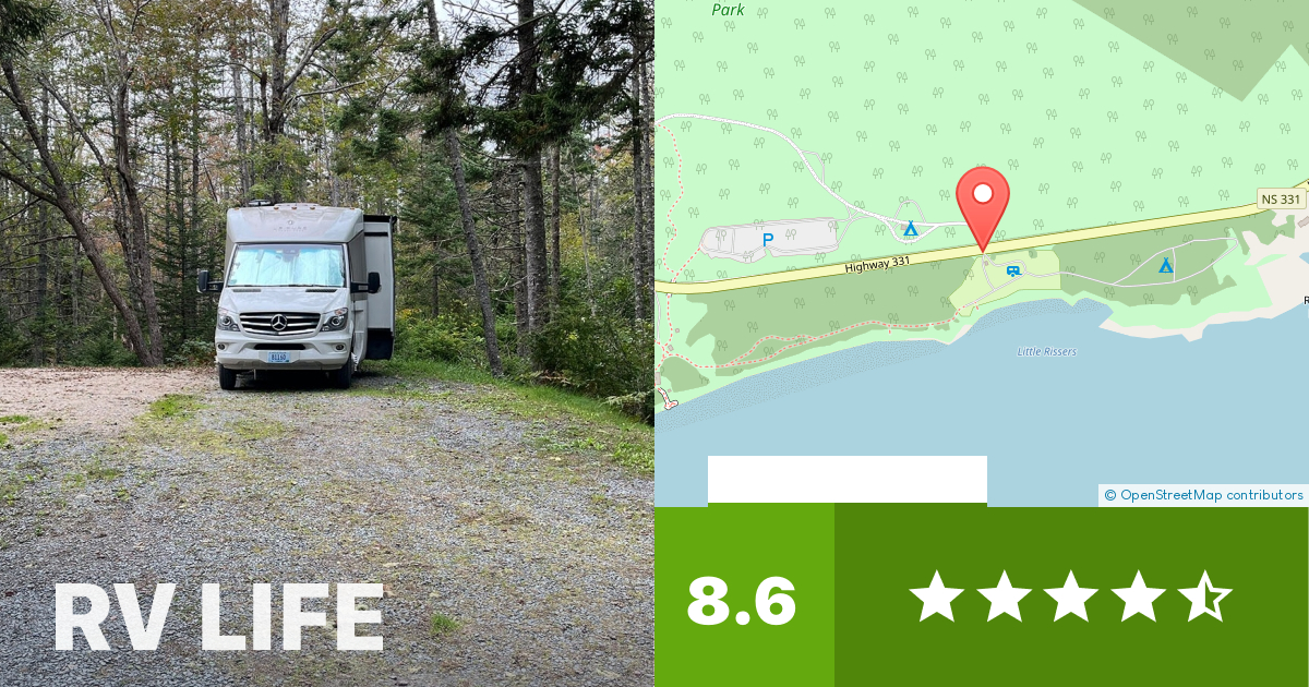 Rissers Beach Provincial Park - Lunenburg, Nova Scotia - RV LIFE ...