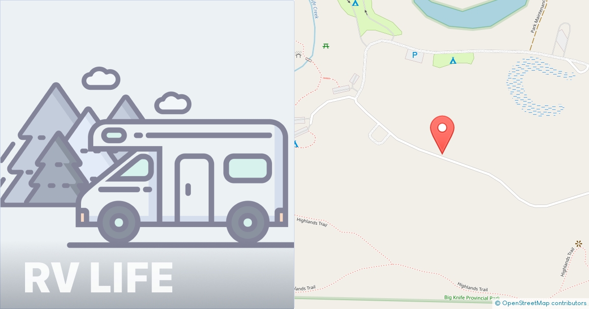 Big Knife Provincial Park - Forestburg, Alberta - RV LIFE Campground ...