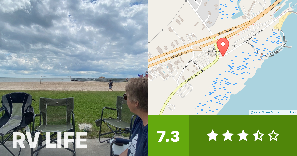 Lighthouse Beach RV Park - Port Lavaca, Texas - RV LIFE Campground Reviews