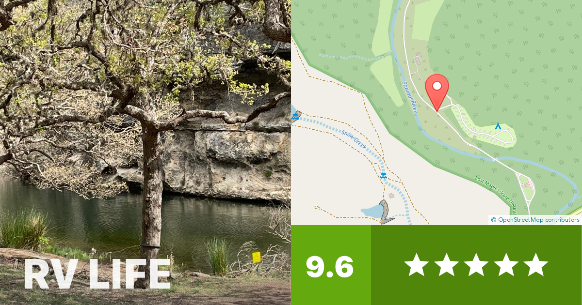 Lost Maples State Natural Area - Vanderpool, Texas - RV LIFE Campground ...