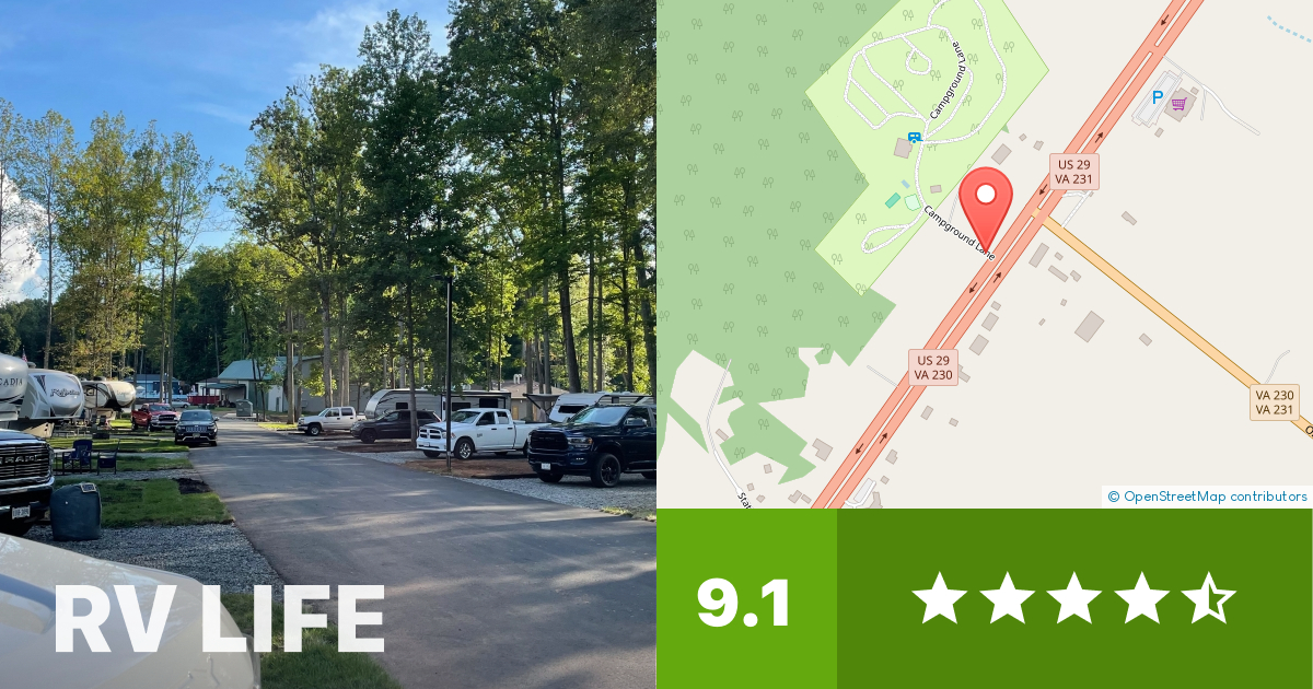 Madison Vines RV Resort and Cottages - Madison, Virginia - RV LIFE ...