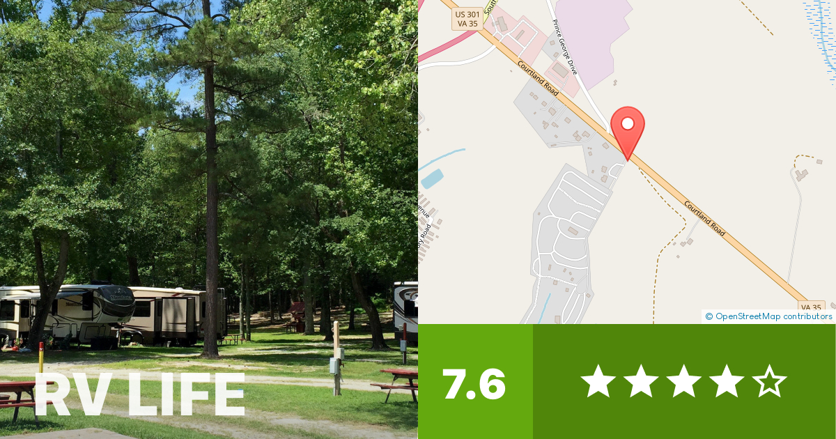 South Forty Campground - Petersburg, Virginia - RV LIFE Campground Reviews