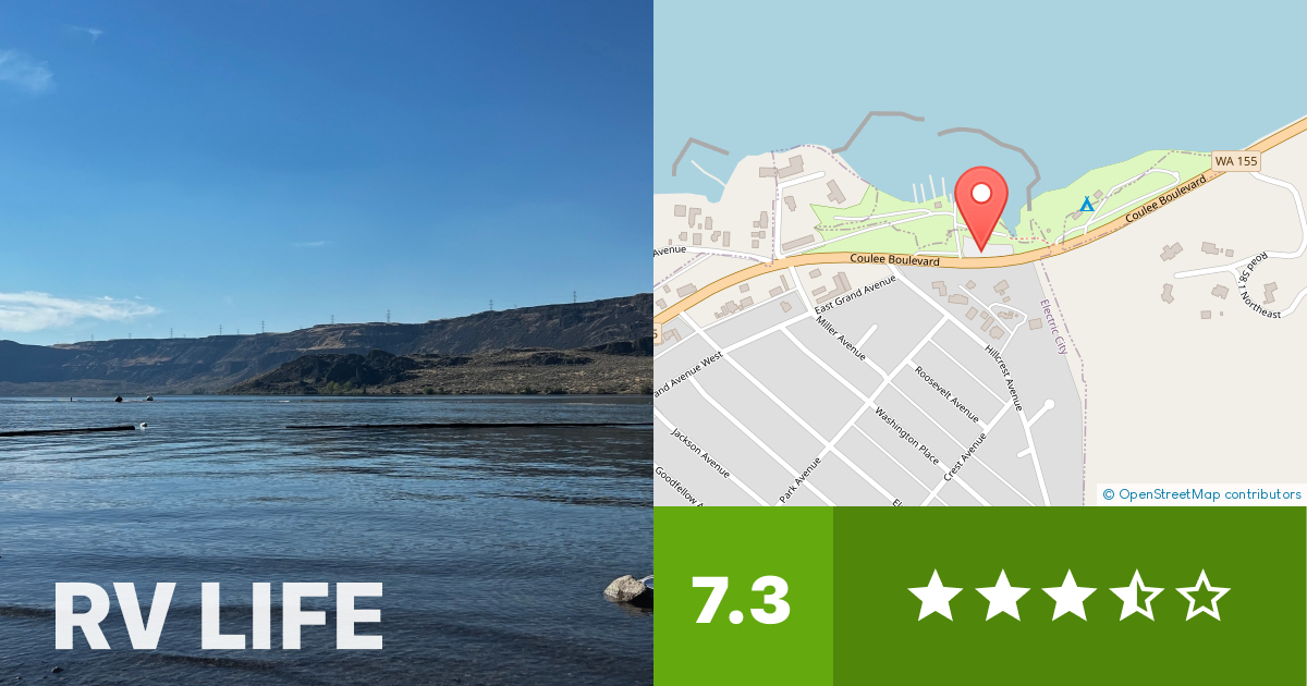 Coulee Playland Resort - Electric City, Washington - RV LIFE Campground ...
