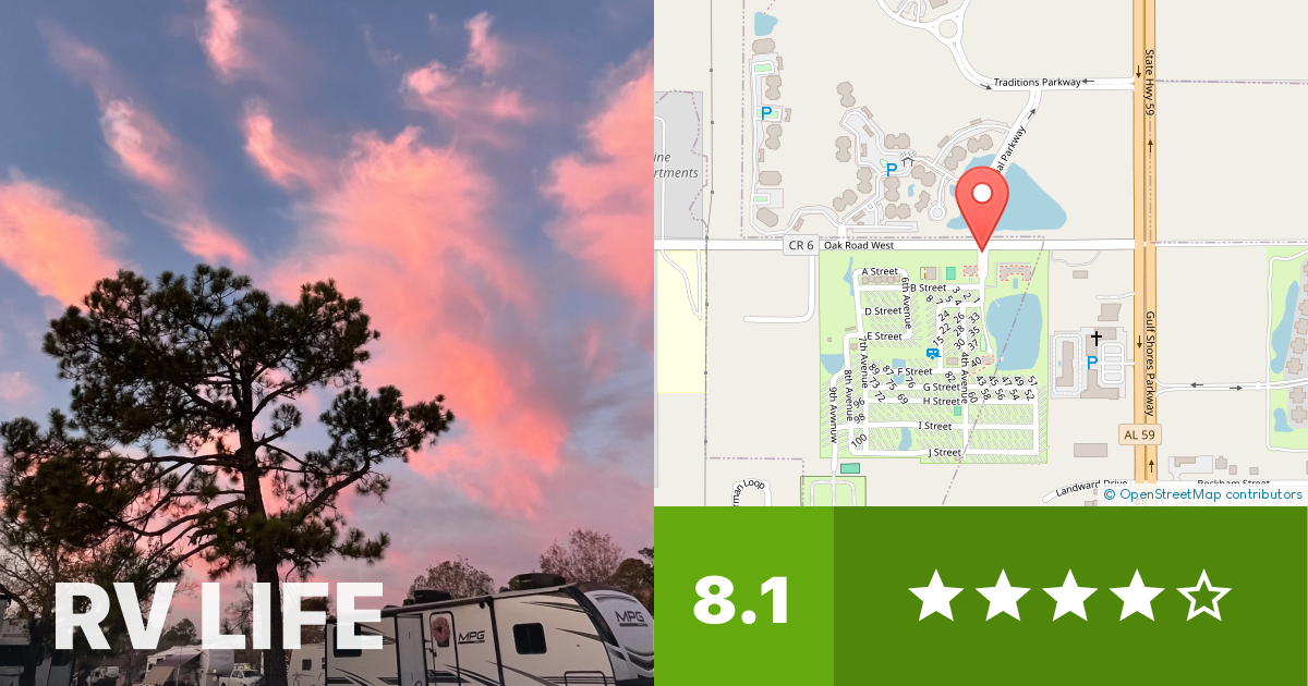 Gulf Breeze RV Resort - Gulf Shores, Alabama - RV LIFE Campground Reviews