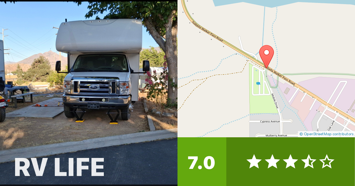 Lake Isabella RV Resort - Mountain Mesa, California - RV LIFE ...