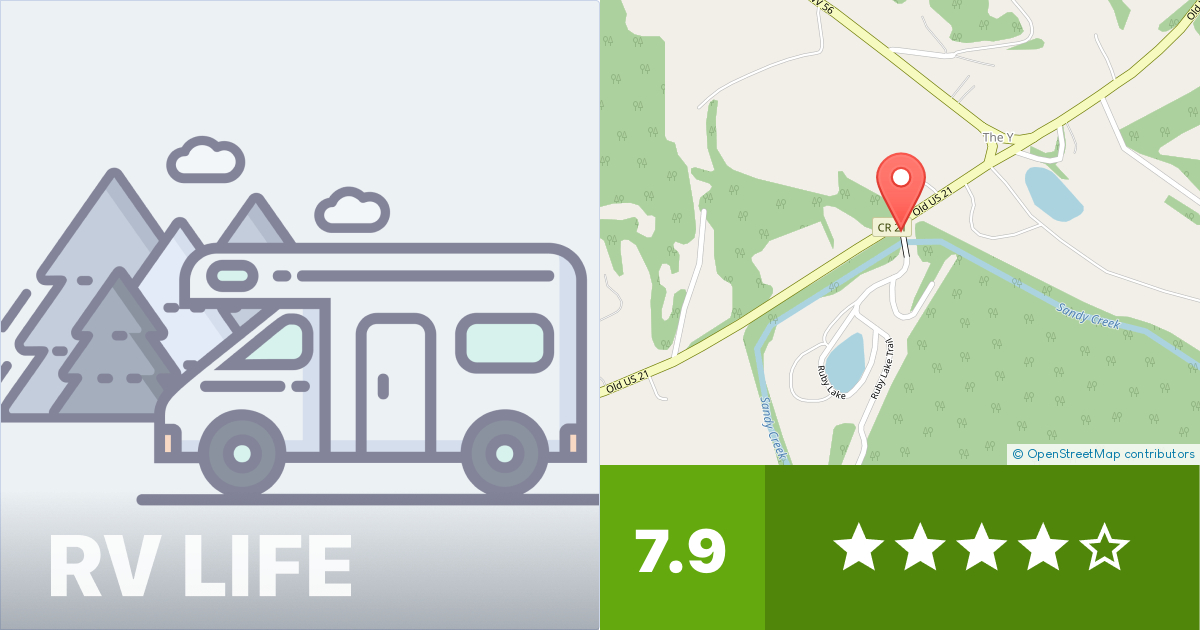 Ruby Lake Campground - Sandyville, West Virginia - RV LIFE Campground ...