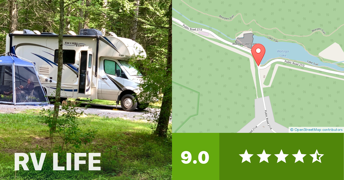 Watoga State Park / Beaver Creek and Riverside Campgrounds - Marlinton ...
