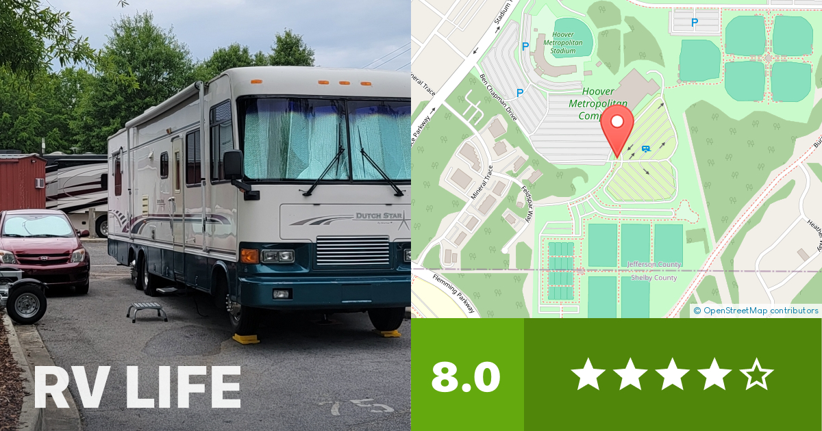 Hoover RV Park - Hoover, Alabama - RV LIFE Campground Reviews