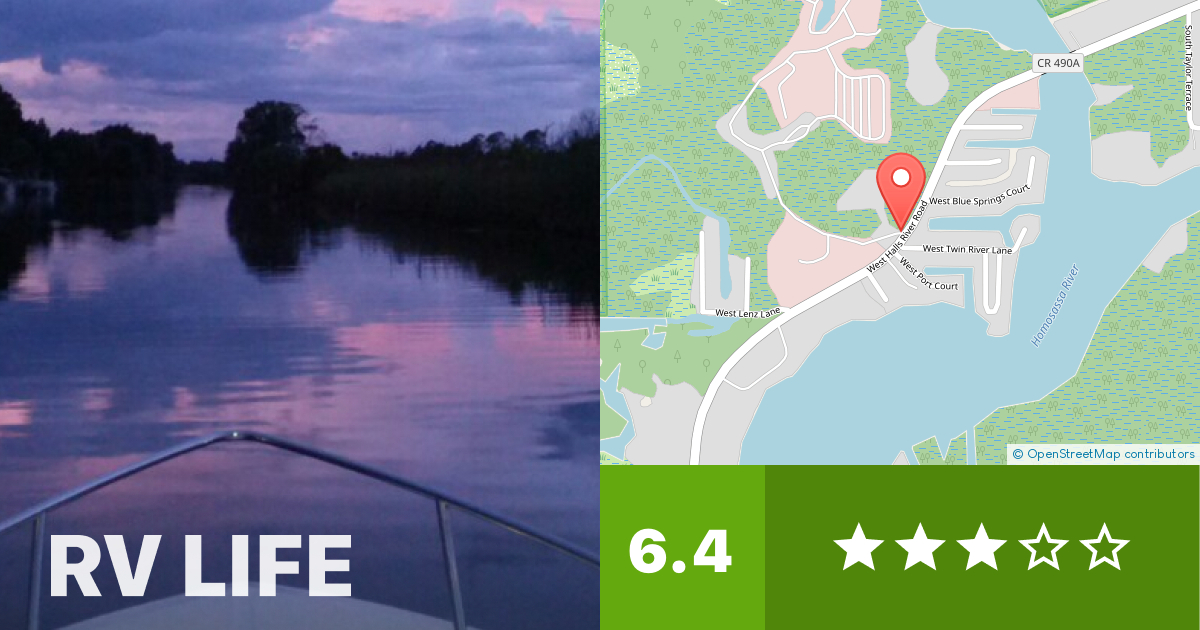 Nature's Resort RV Park - Homosassa, Florida - RV LIFE Campground Reviews