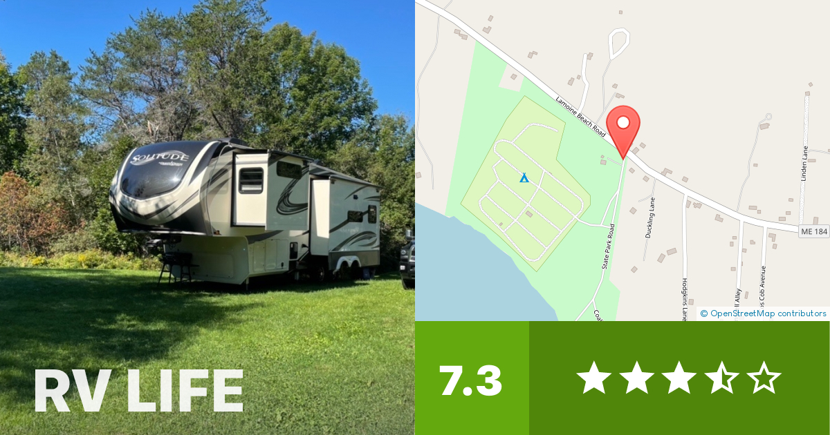 Lamoine State Park - Ellsworth, Maine - RV LIFE Campground Reviews