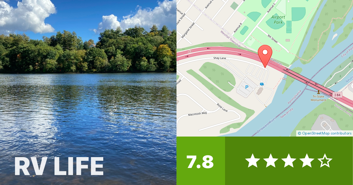 Tri-State RV Park - Matamoras, Pennsylvania - RV LIFE Campground Reviews