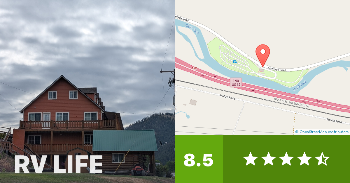 Bearmouth Chalet RV Park - Clinton, Montana - RV LIFE Campground Reviews