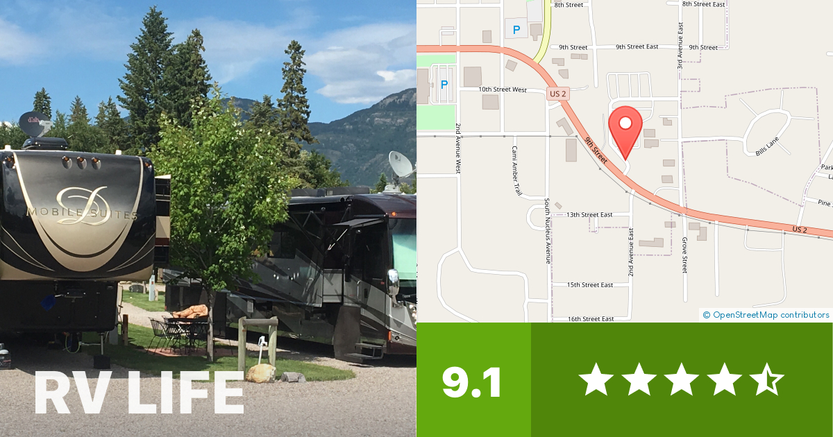 Columbia Falls RV Park - Columbia Falls, Montana - RV LIFE Campground ...